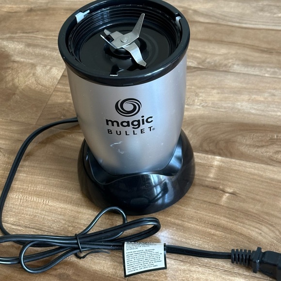 Kitchen | Magic Bullet Blender In Silver And Black | Poshmark
